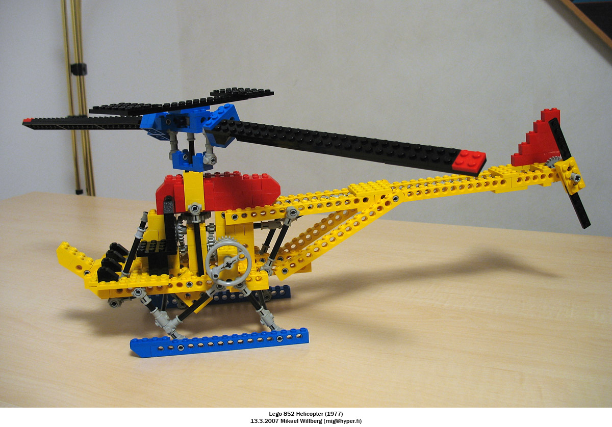 Lego 852 Helikopteri (1977) - Mikael 'Mig' Willberg