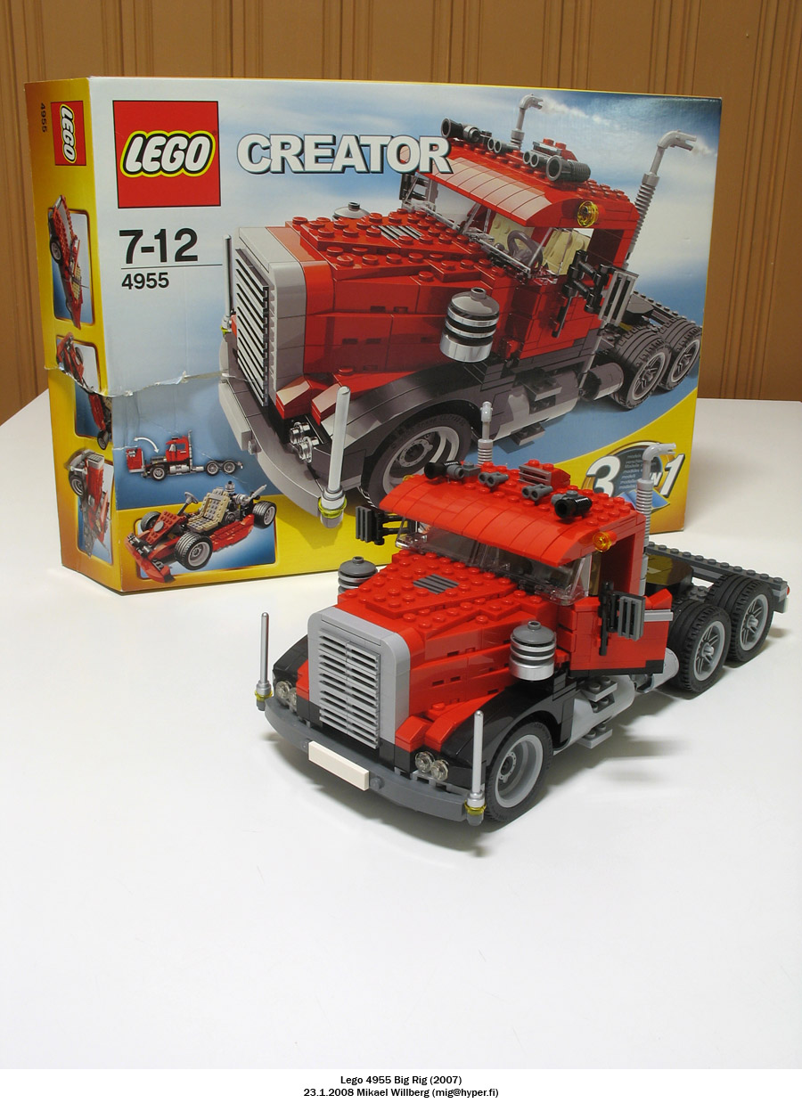 Lego 4955 Vetoauto (2007) - Mikael 'Mig' Willberg