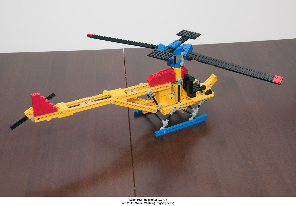 Lego 852 Helikopteri (1977) - Mikael 'Mig' Willberg