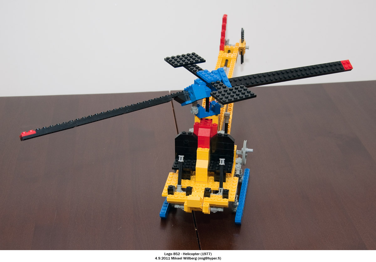 Lego 852 Helikopteri (1977) - Mikael 'Mig' Willberg