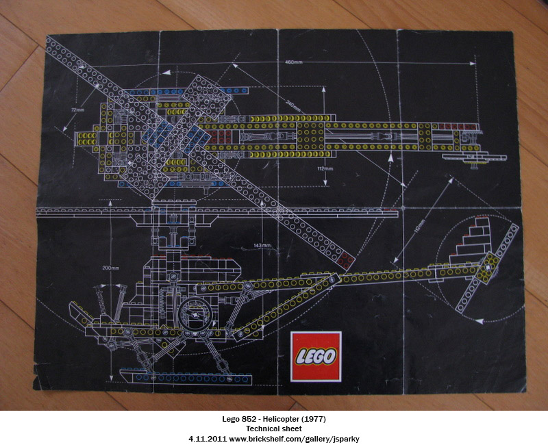 Lego 852 Helikopteri (1977) - Mikael 'Mig' Willberg